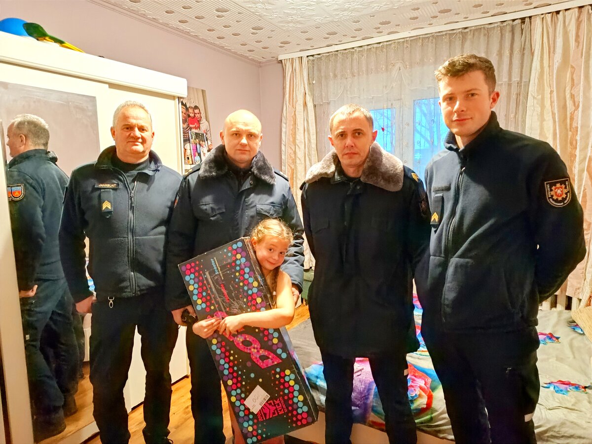 Ugniagesiai pildo svajones | Šalčininkų rajono savivaldybė