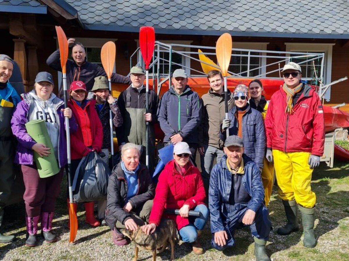 Merkio pakrančių ir upės vagos švarinimo akcija | Šalčininkų rajono ...